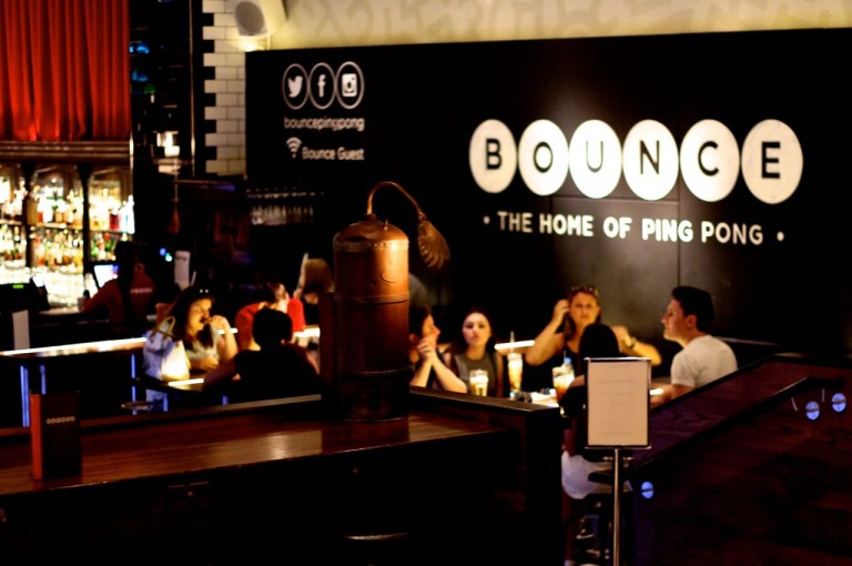 Ping Pong at the Bounce Holborn - the london thing