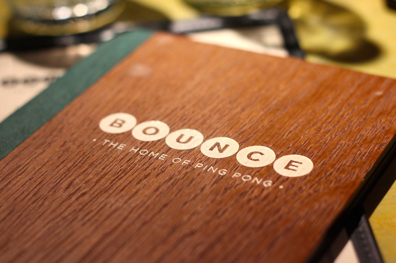 Ping Pong at the Bounce Holborn - the london thing