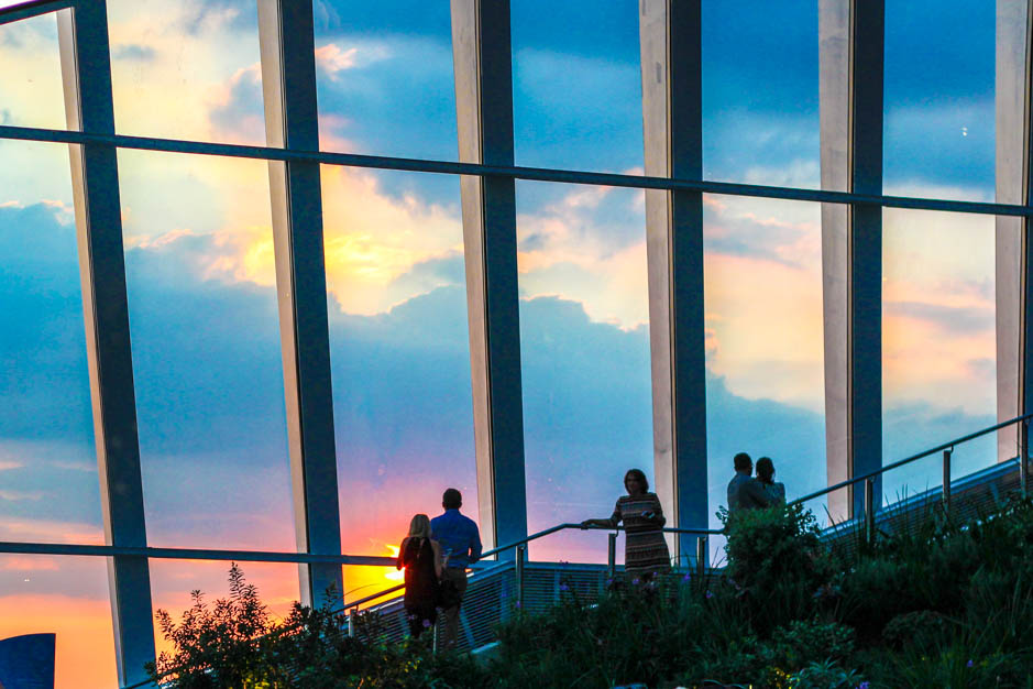 Sky Pod Bar at the Sky Garden - the london thing