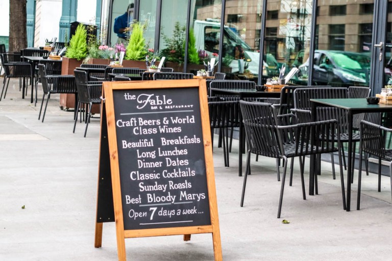 Brunch at the Fable Farringdon - the london thing