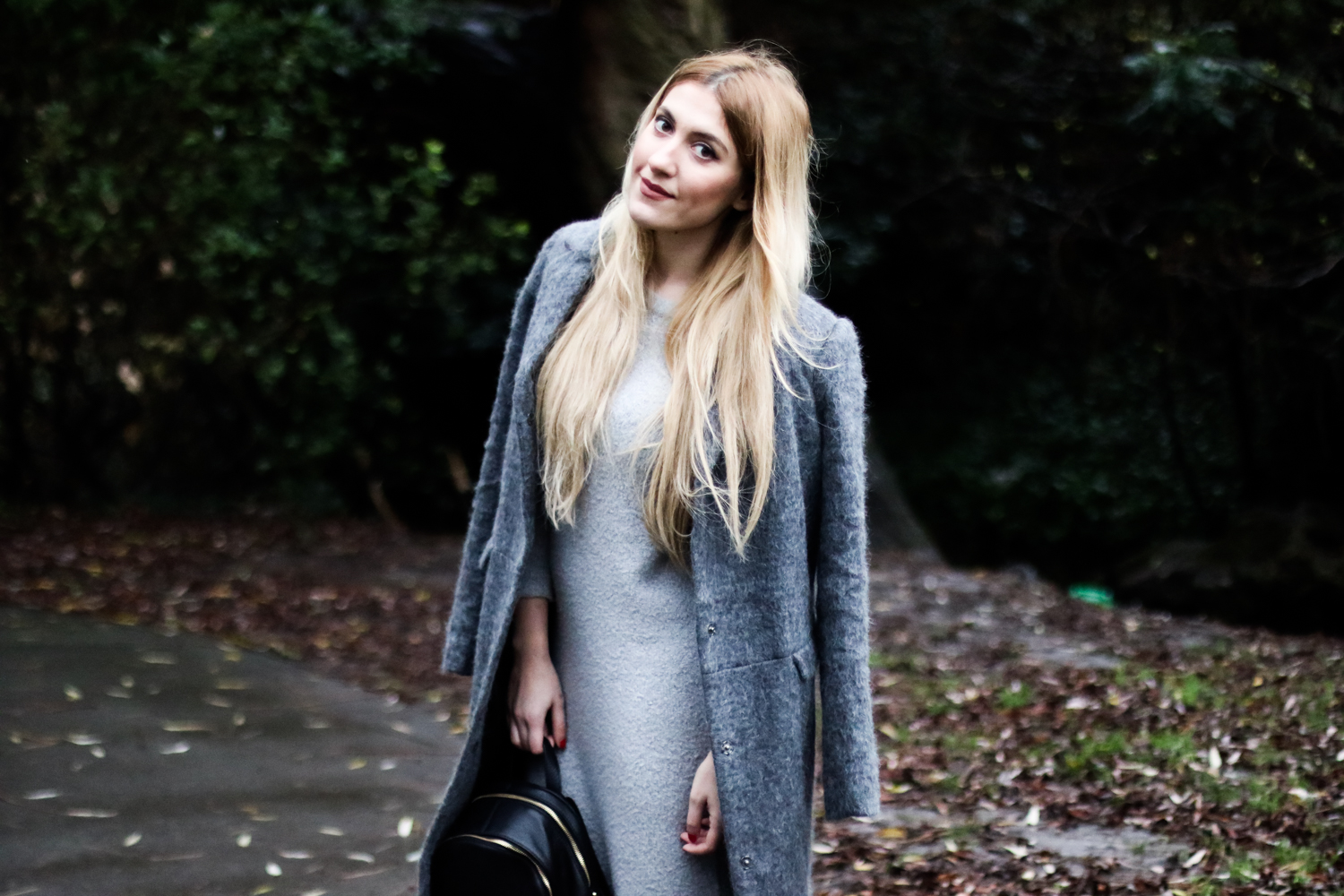 Black & Grey Look perfect for a Winter Day - the london thing