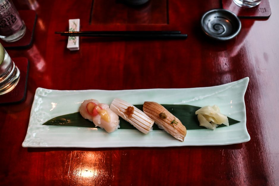 Dinner at the Tsukiji Sushi Restaurant Mayfair - the london thing