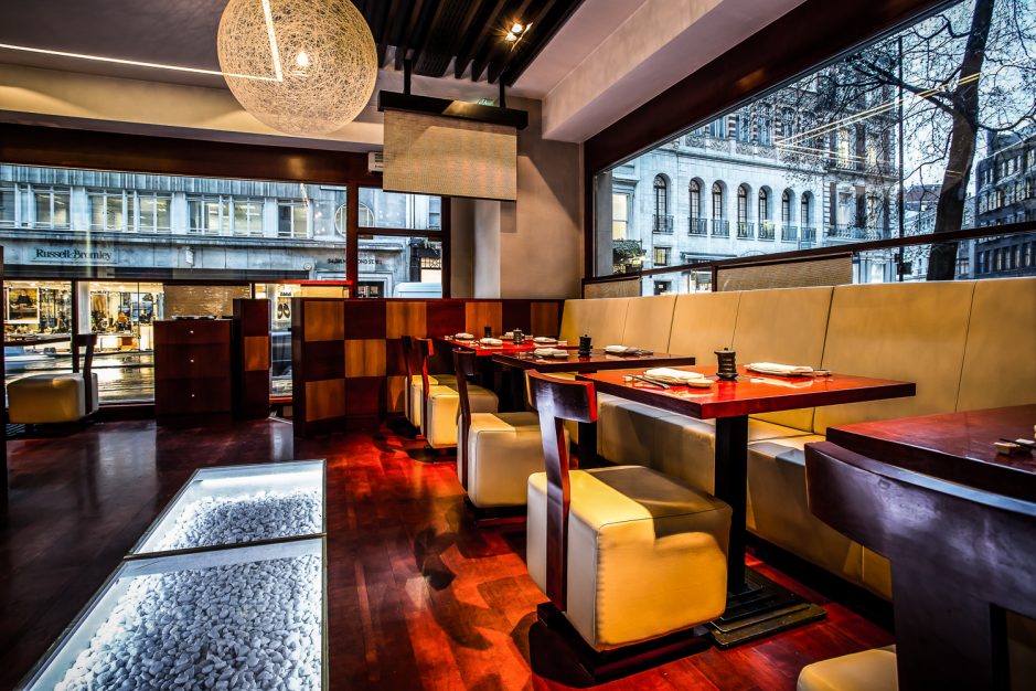 Dinner at the Tsukiji Sushi Restaurant Mayfair - the london thing